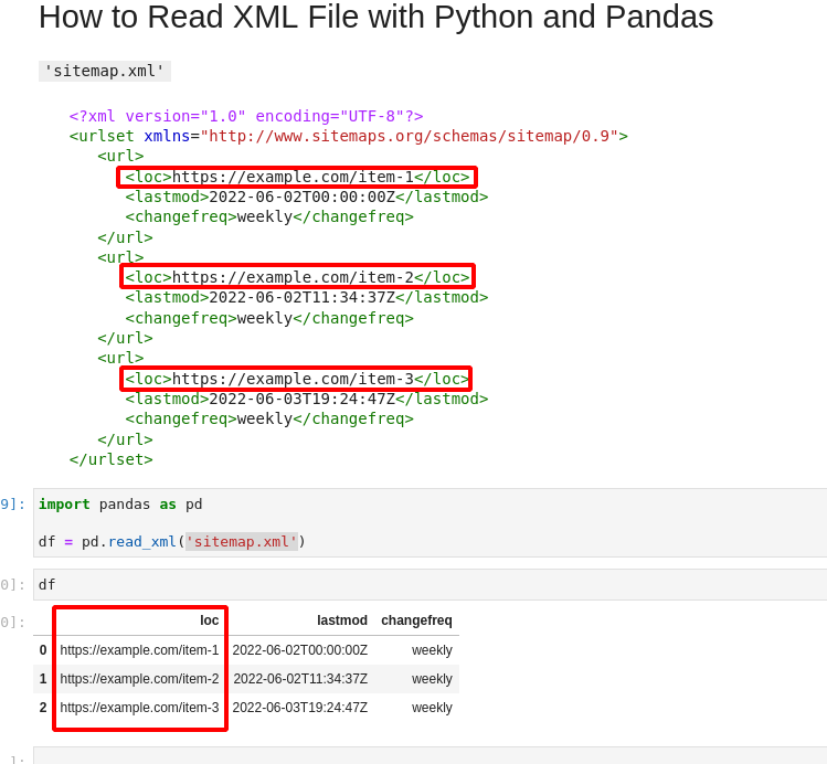 How To Read XML File With Python And Pandas