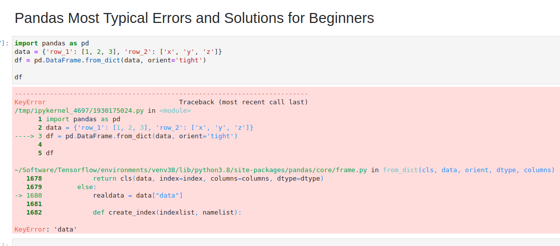 Data Science with Python and Pandas